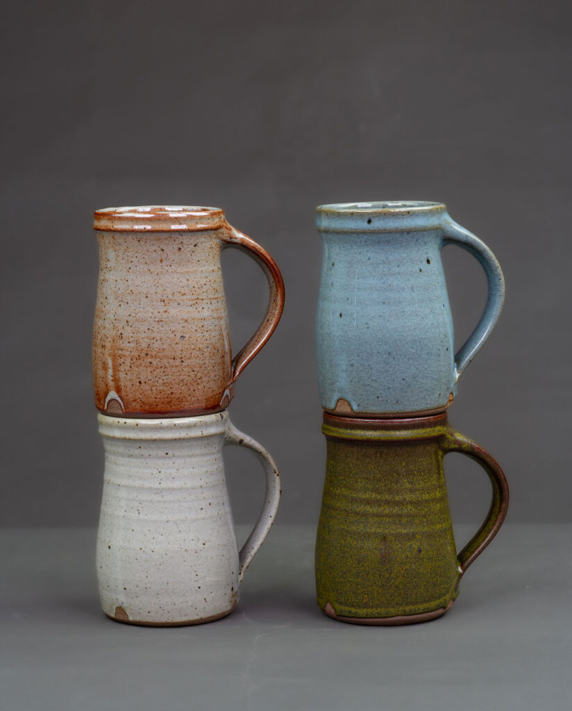 Dolomite Tankard - Ceramics Handmade at Driving Creek Pottery